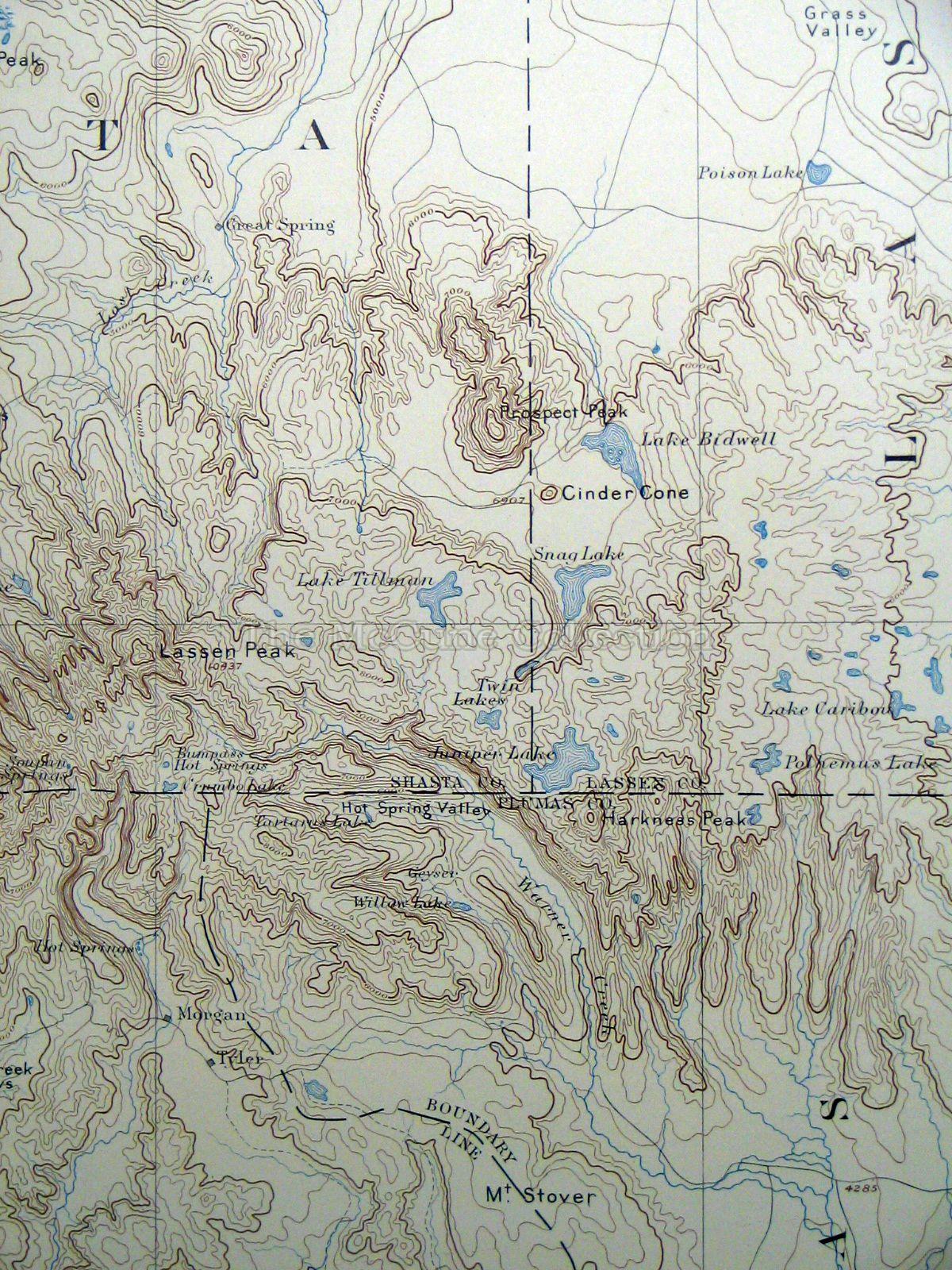 Geologic Atlas of the United States. Lassen Peak Folio California ...